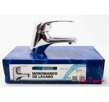 Grifo Lavabo Pulsador Benotti BT2178