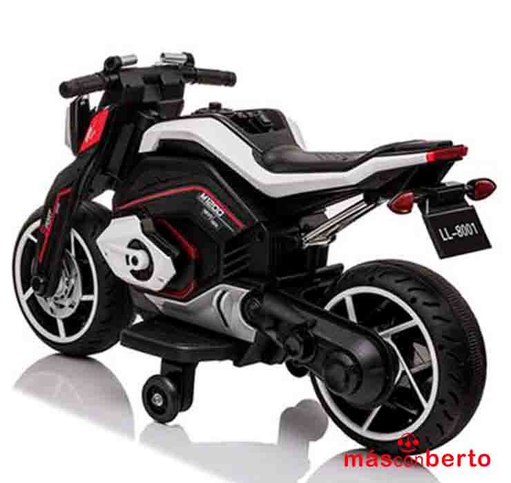 Moto batería blanca 62542