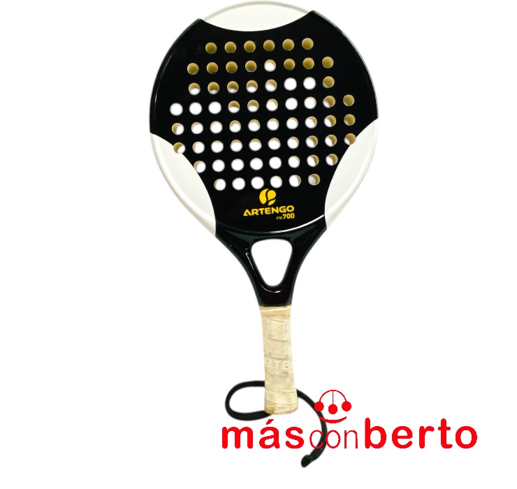 Pala de padel artengo PR700 negro/blanco